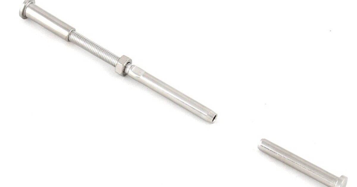 Swage Bolt Hex Adjuster Fork Terminal Short Lag Eye Screw SRTM