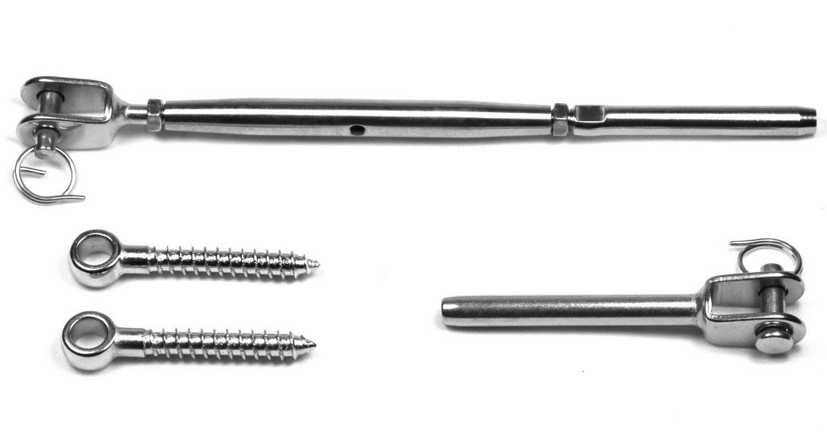 Jaw Swage Rigging Screw Fork Terminal Short Screw Eye SRTT