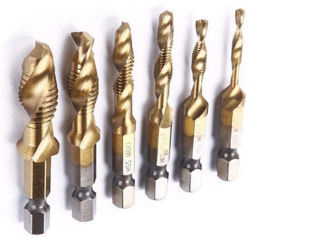 Combination Drill Tap Sets TiN HSS ALL SIZES