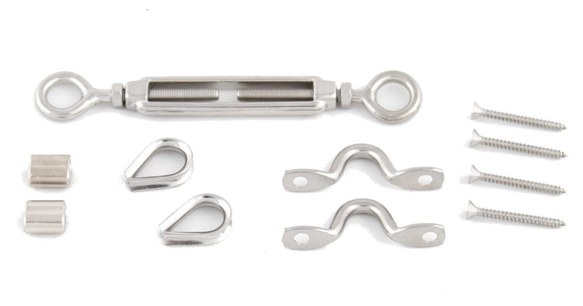 Eye Eye Turnbuckle Thimble Swage Saddle Screw SRTT