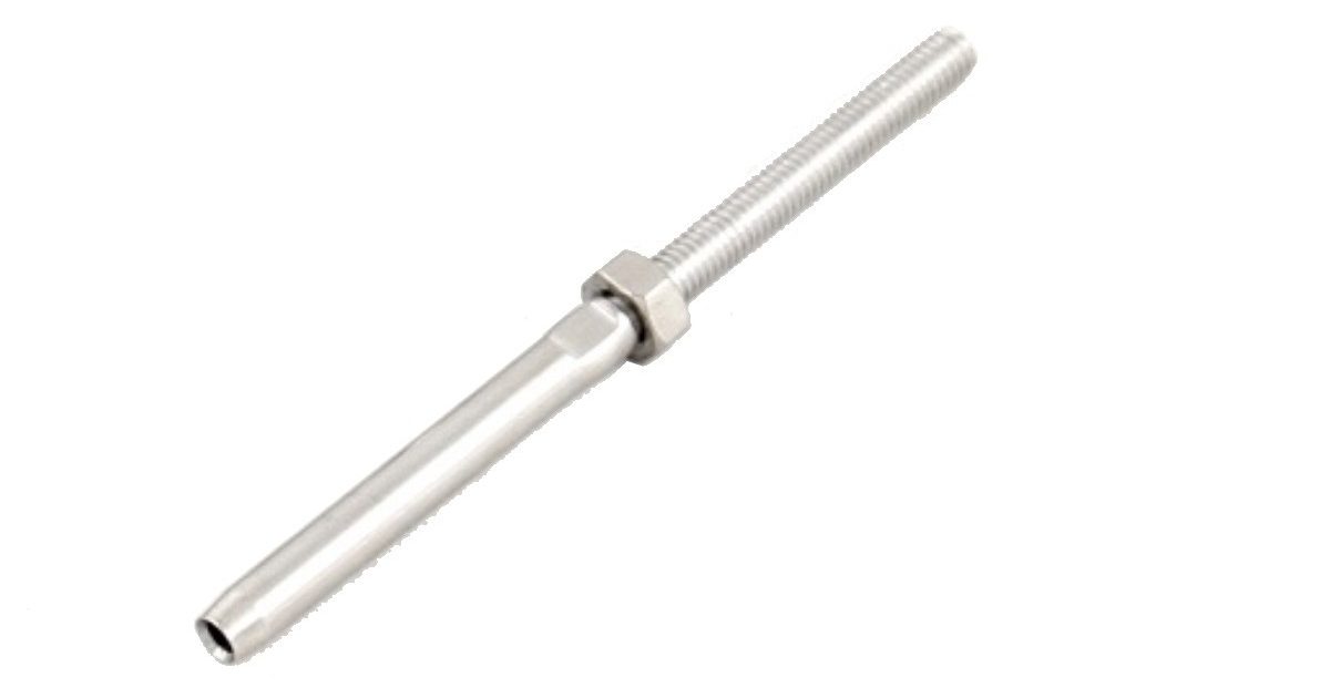 Swage Bolt M6 RHT 3.2mm G316 Stainless Steel TRADE PACKS
