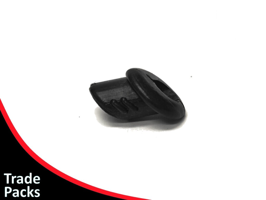 Black Nylon Angle 2 Piece Grommets