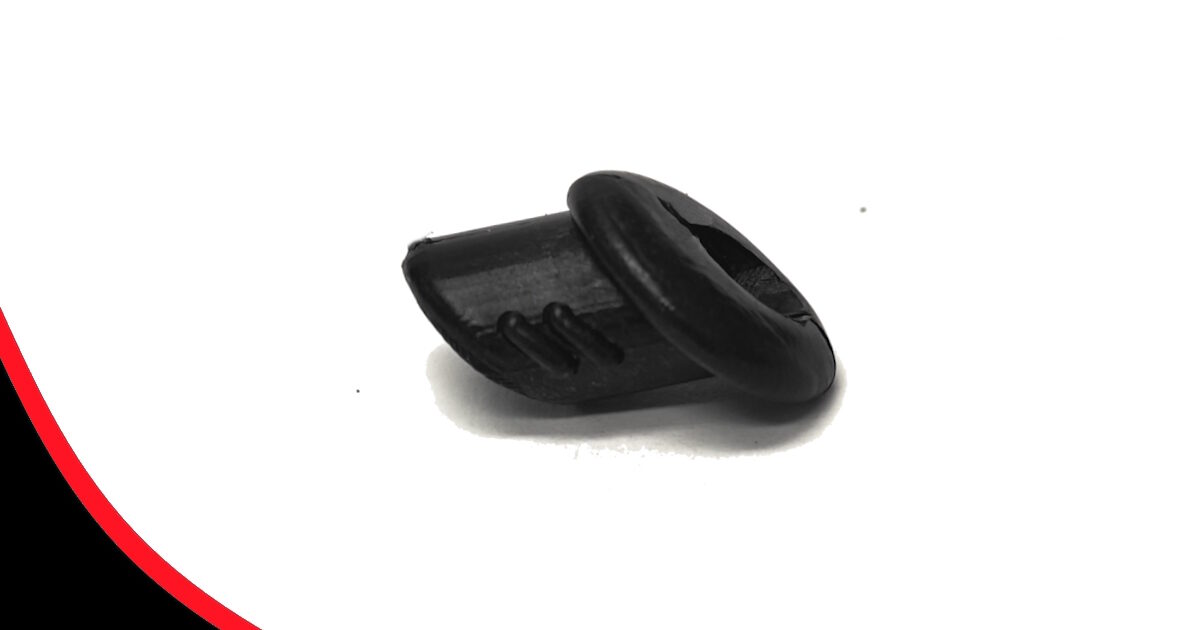 Black Nylon Angle 2 Piece Grommets