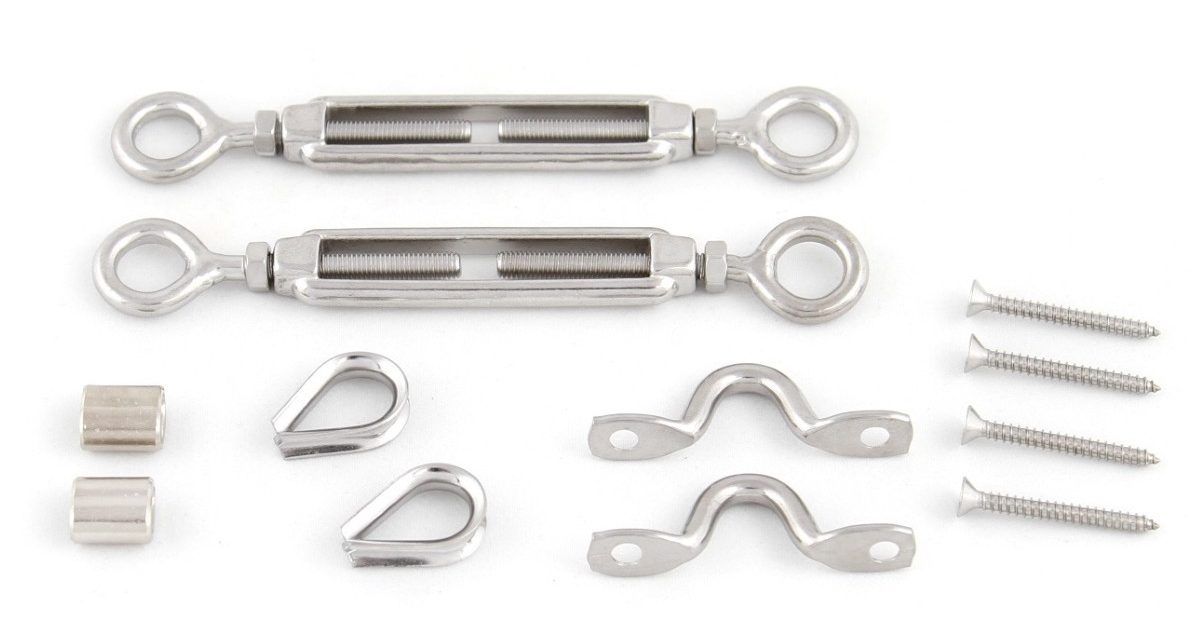 Eye Eye Turnbuckle Thimble Swage Saddle Screw LRTT