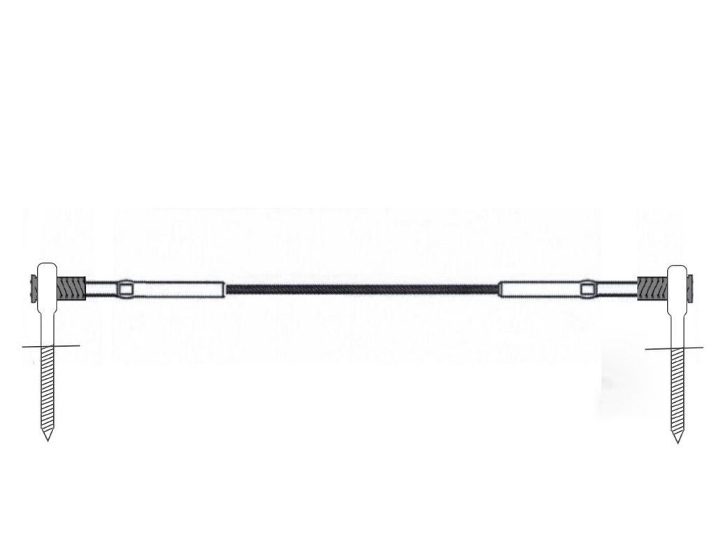 Swage Bolt Hex Adjuster Lag Screw Eye SRTT