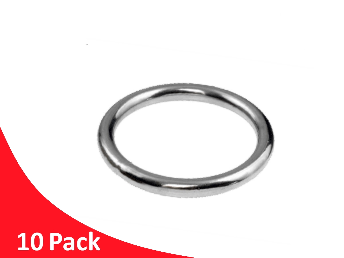 Round Ring 5x50mm G316 Stainless Steel TRADE PACKS