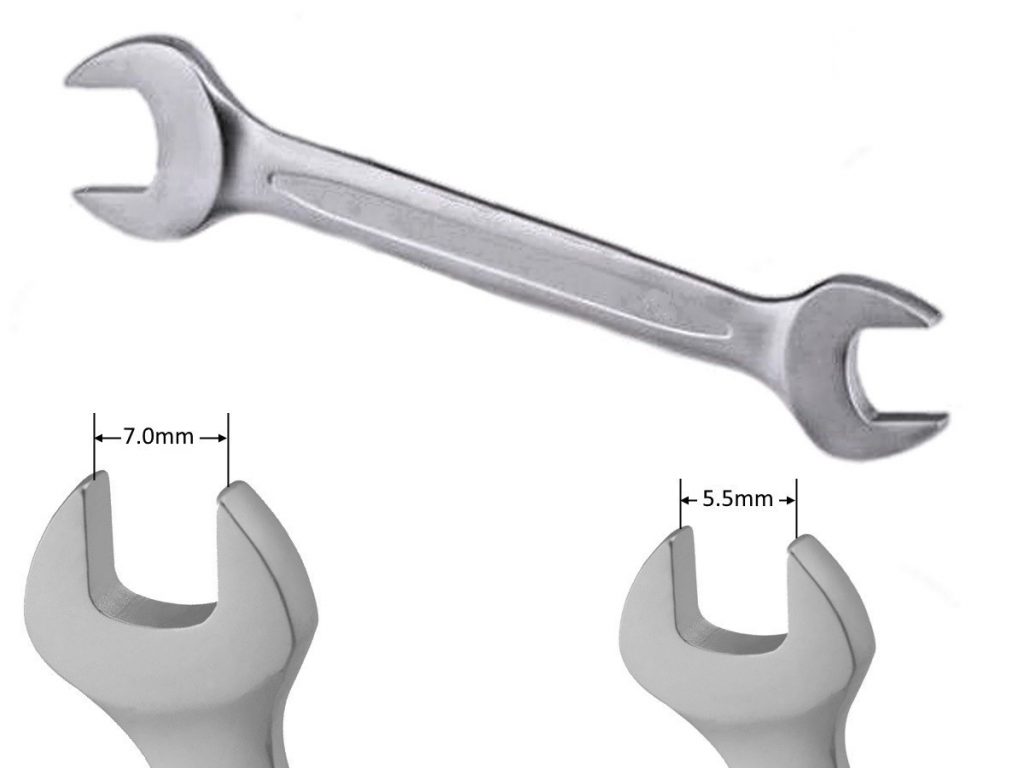 Open End Balustrade Spanner G316 Stainless Steel