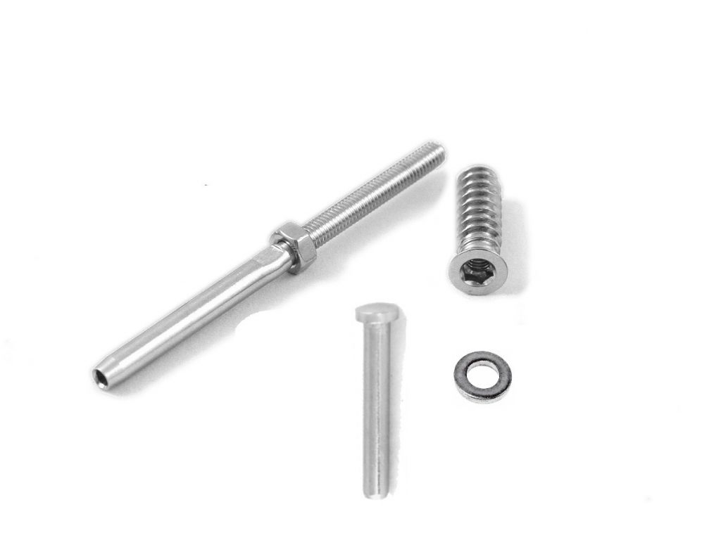 Swage Bolt Timber Insert End Stopper SRTT