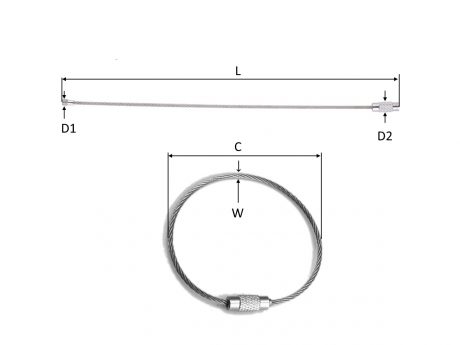 Tag Wire 1.5mm 200mm 7×7 G1570 Galvanised Steel TRADE PACKS