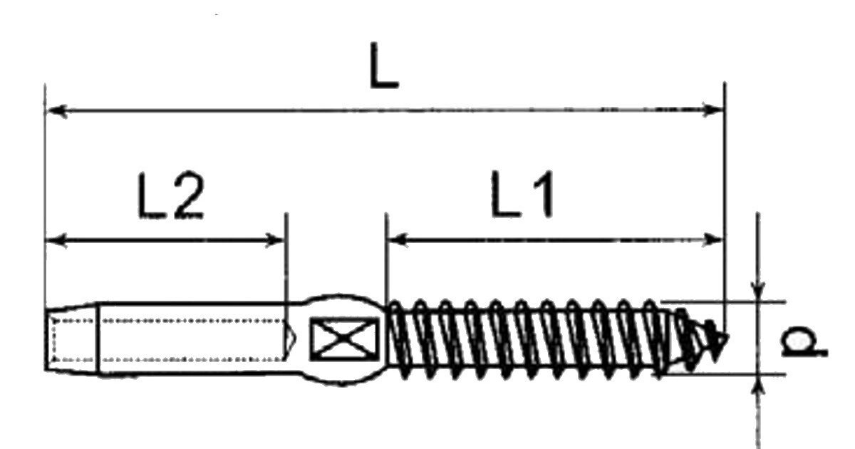 Swage Screw Terminal LHT G316 Stainless Steel ALL SIZES