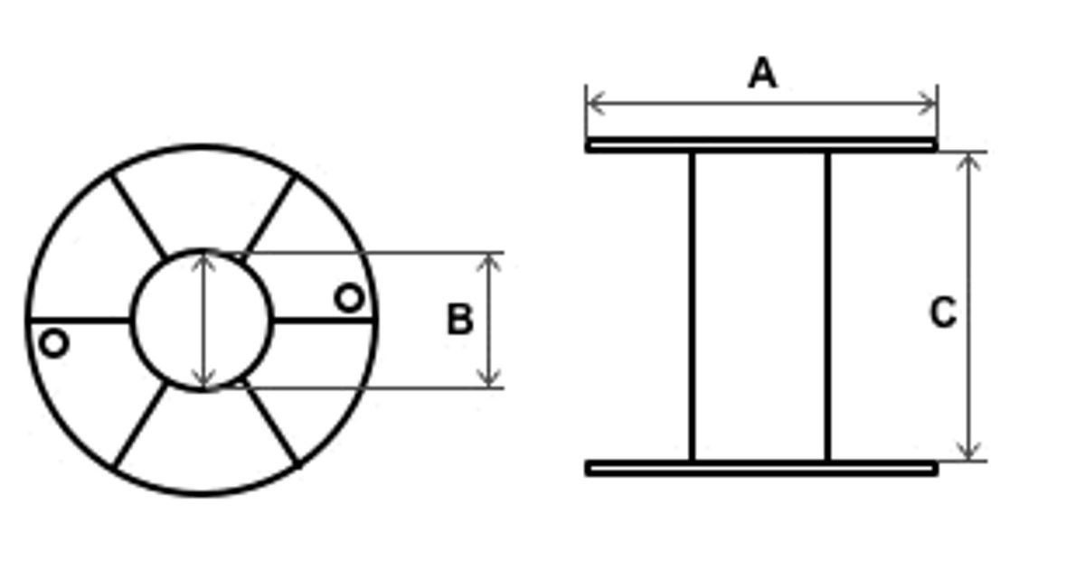 Wooden Spool ALL SIZES