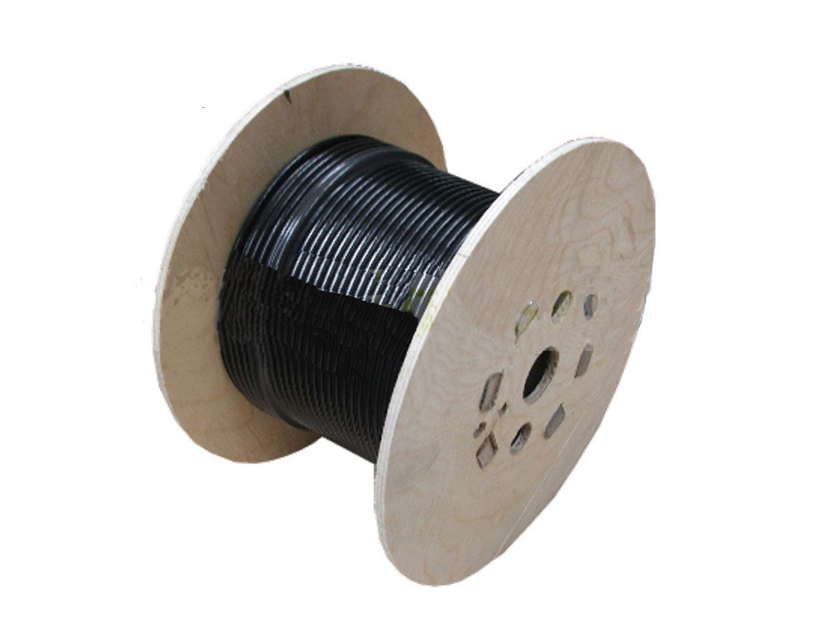 4.0mm 7×19 G1770 Black Coated Galvanised Steel Wire Rope