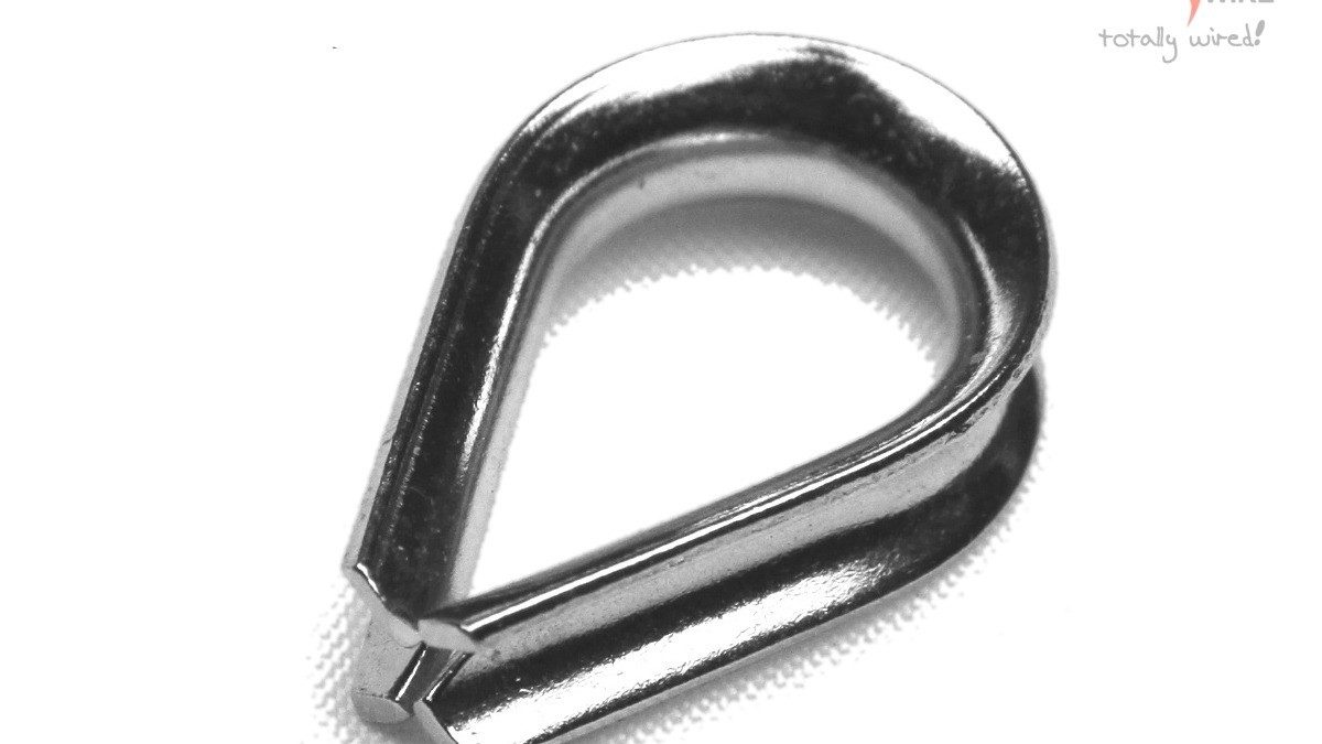 Wire Rope Thimbles G316 Stainless Steel ALL SIZES – Low Cost Wire