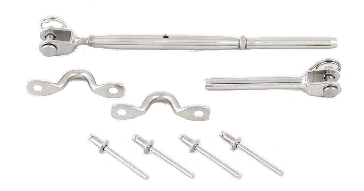 Jaw Swage Rigging Screw Fork Terminal Saddle Rivet SRMM