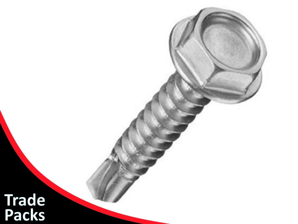 Tek Screw 12Gx32mm G304 Stainless Steel TRADE PACKS
