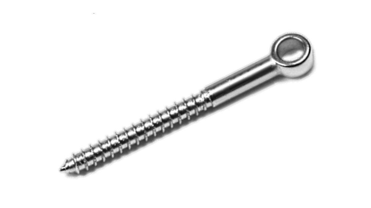 Eye Screw 6mm x 75mm G316 Stainless Steel – Low Cost Wire