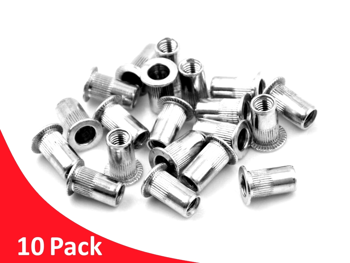 Nutsert M8 RHT G304 Stainless Steel TRADE PACKS – Low Cost Wire