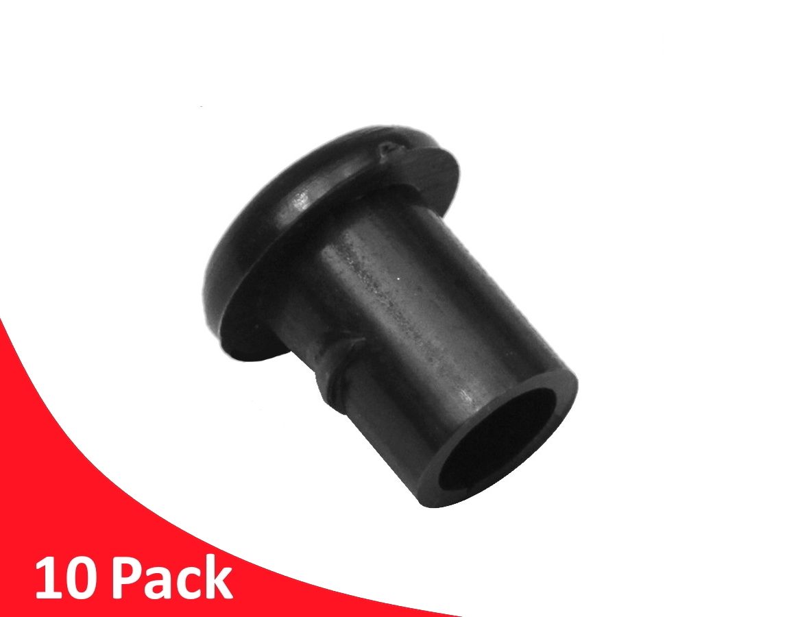 Black Nylon Standard Split Ring Grommets