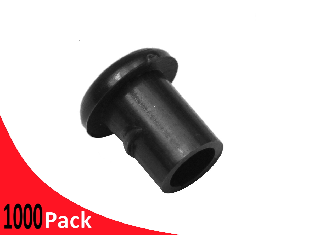 Black Nylon Large Split Ring Grommets