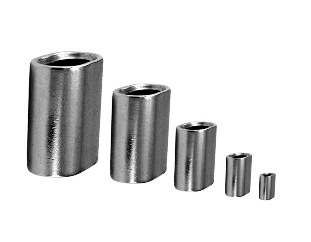 Oval Stainless Steel Swage Sleeves ALL SIZES