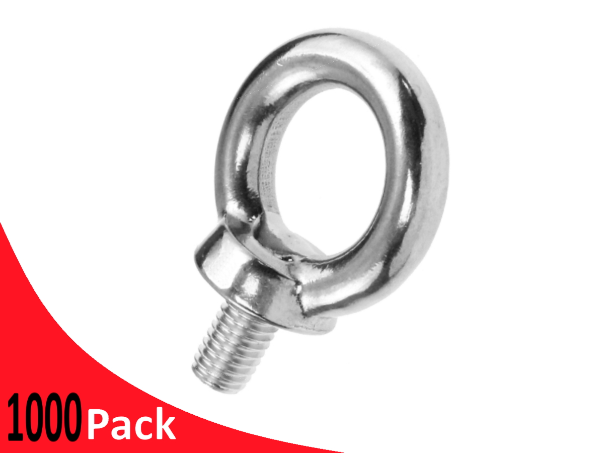 Eye Bolt M8 DIN 580 G316 Stainless Steel TRADE PACKS – Low Cost Wire