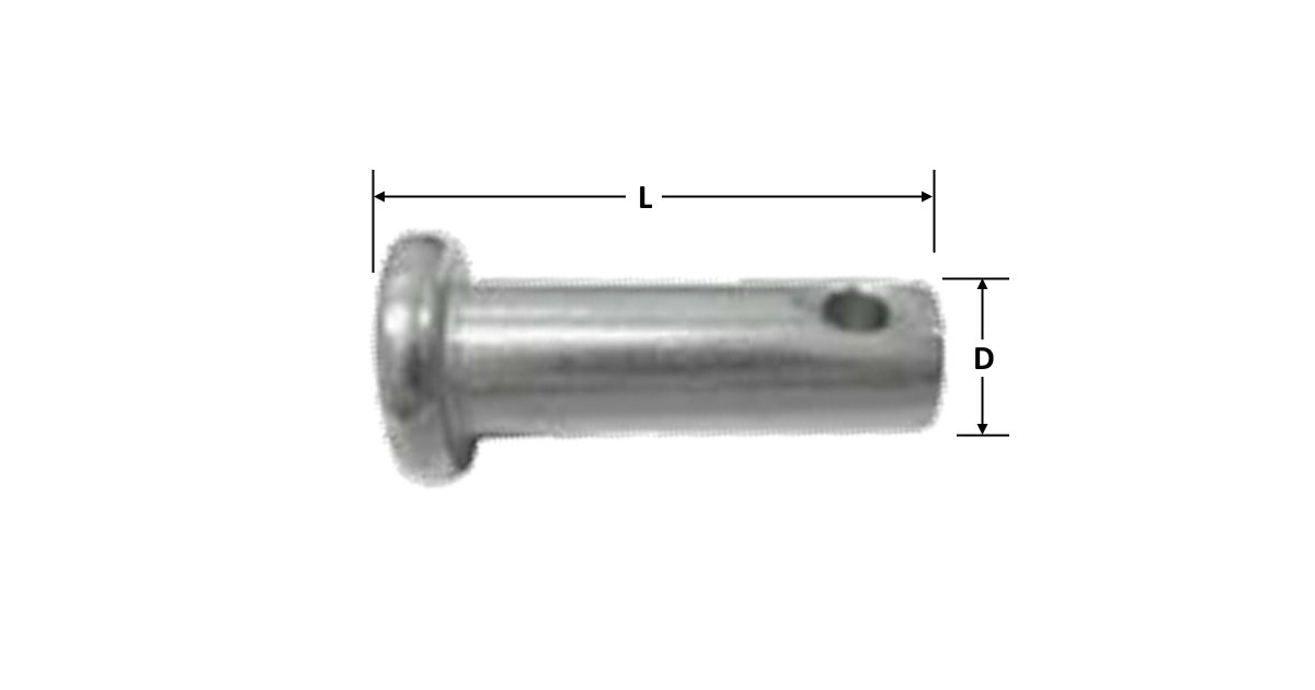 Retention Pin G316 Stainless Steel ALL SIZES