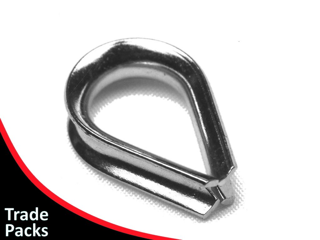 Wire Rope Thimbles G316 Stainless Steel ALL SIZES