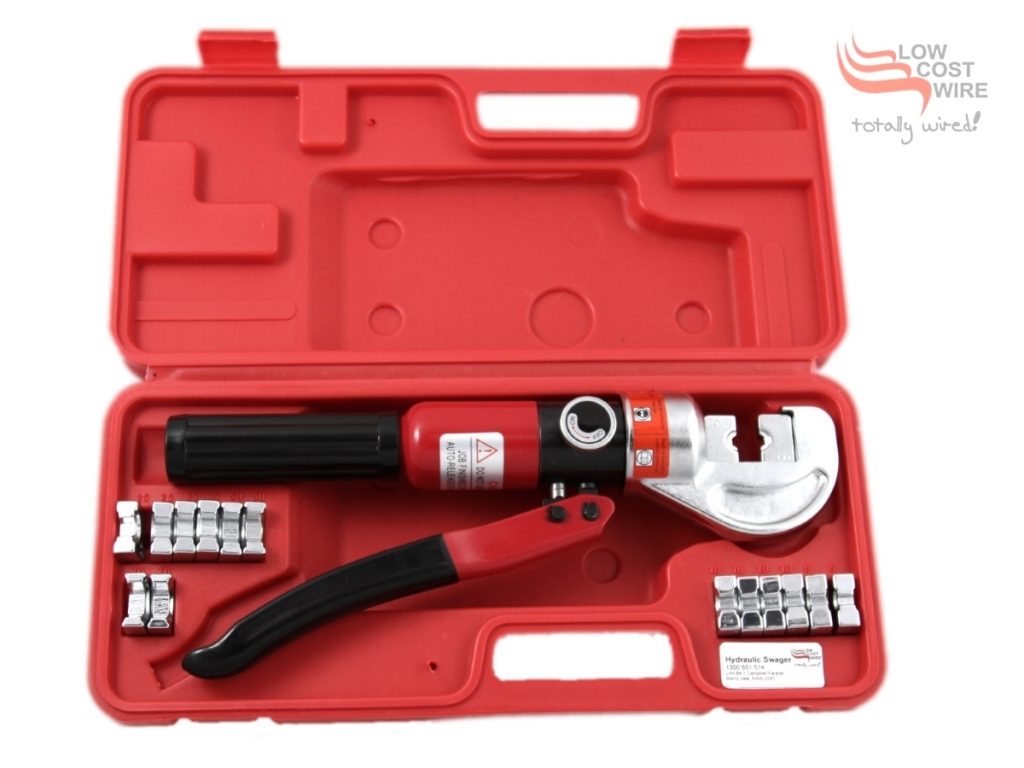 2.4mm – 4.0mm Wire Basic Hydraulic Swaging Tool Set