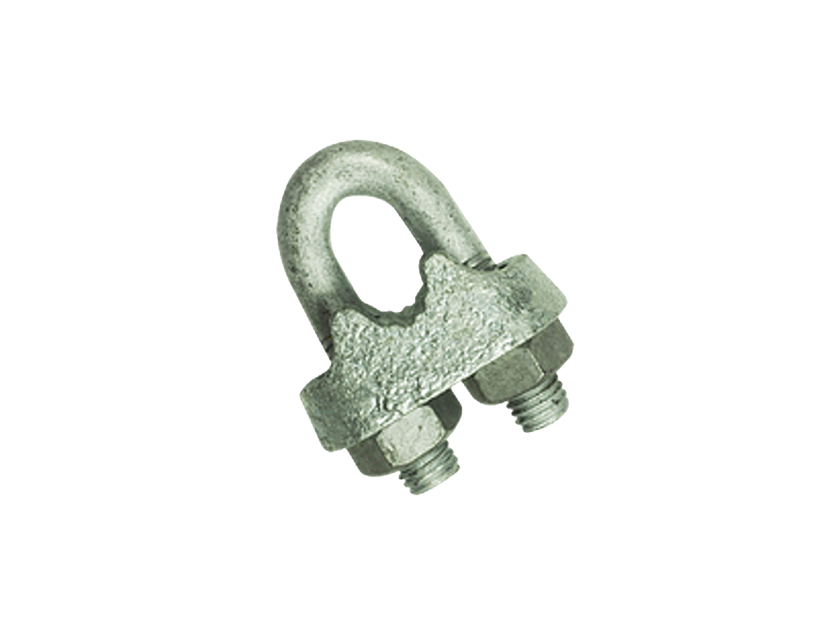 Wire Rope Grips Rated AS2076 Galvanised Steel ALL Sizes