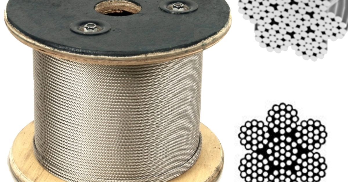 8.0mm 7×19 G316 Stainless Steel Wire Rope