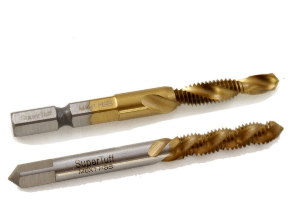 Combination Drill Tap Sets TiN HSS ALL SIZES