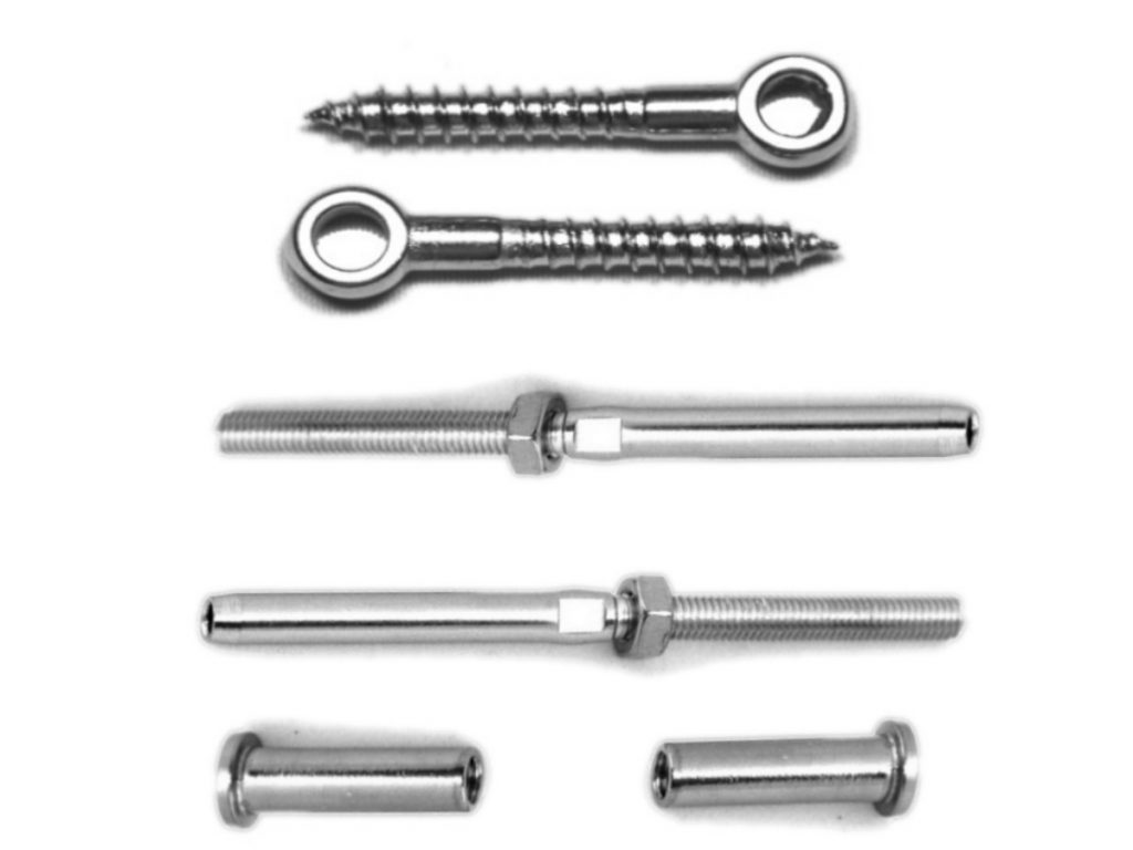 Swage Bolt Hex Adjuster Lag Screw Eye SRTT
