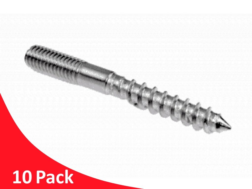 Double Threaded Screw Stainless Steel ALL SIZES