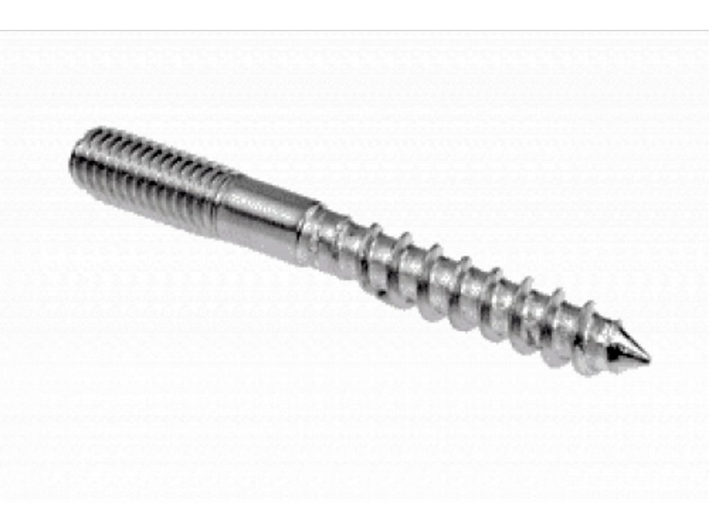 Double Threaded Screw 100mm Stainless Steel ALL SIZES
