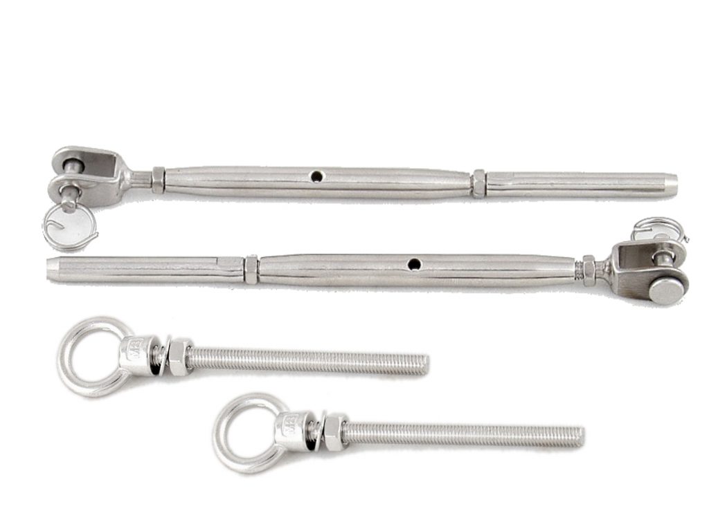Jaw Swage Rigging Screw Collared Eye Bolt LRMM