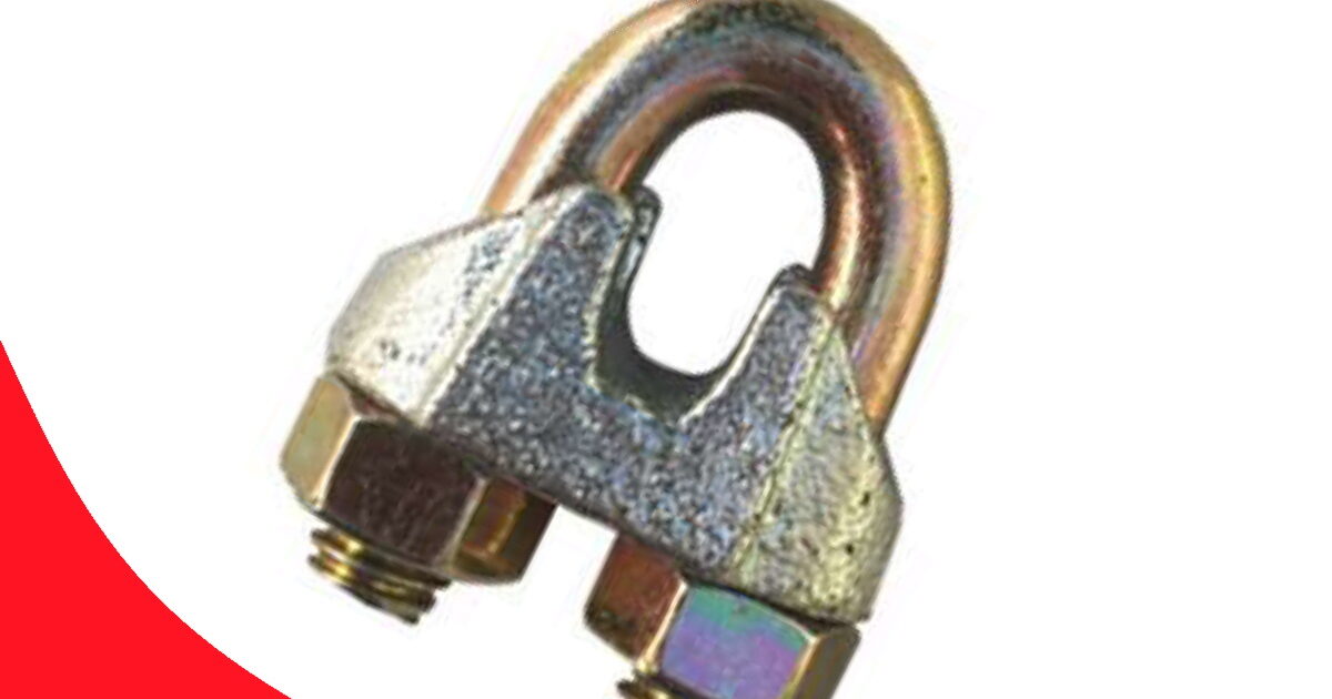 Wire Rope Grips Zinc Plated Steel ALL SIZES