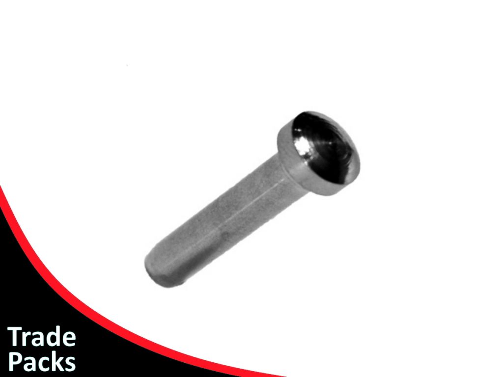 Swage Rod Terminal Dome End 4.0mm G316 Stainless Steel TRADE PACKS