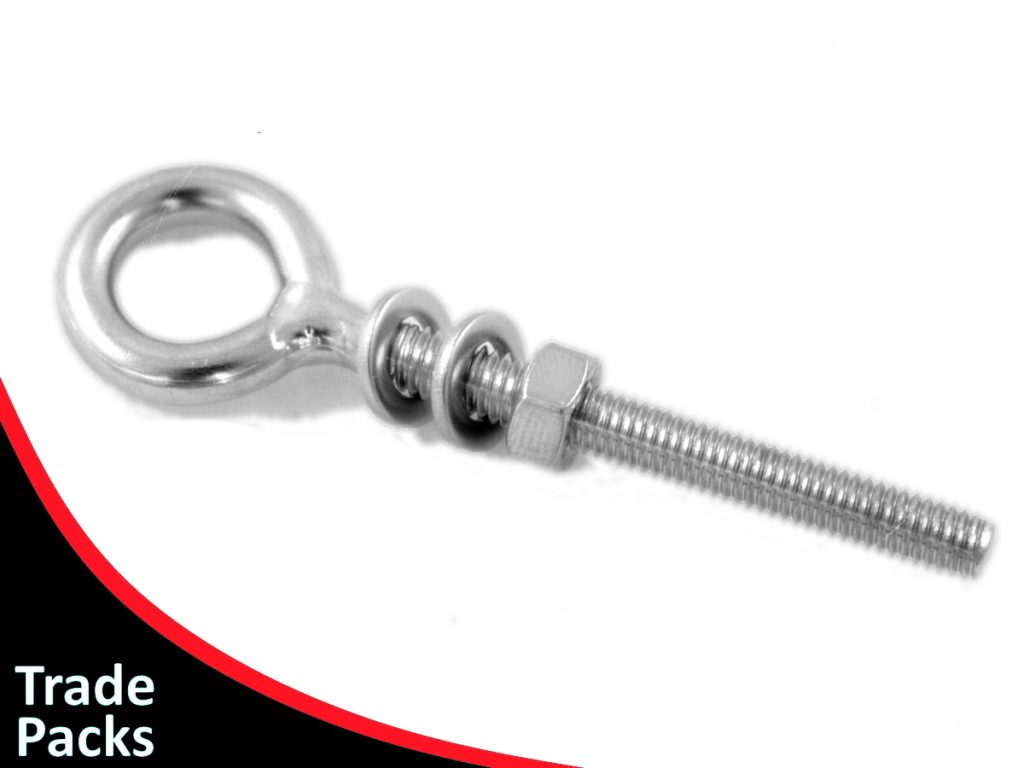 Eye Bolt Welded Stainless Steel ALL SIZES
