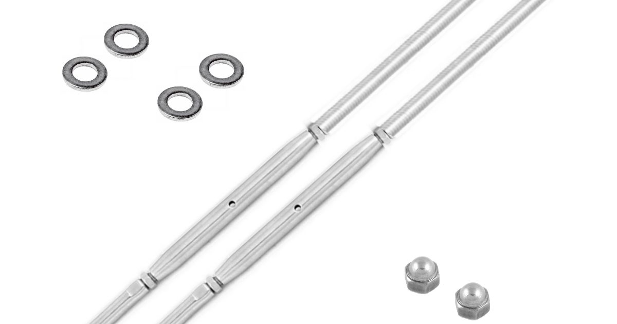 Long Bolt Swage Rigging Screw Dome Nut LRMM