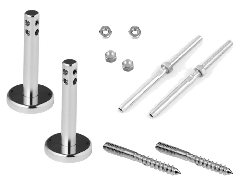 Wall Post Swage Bolt Dome Nut SRTT