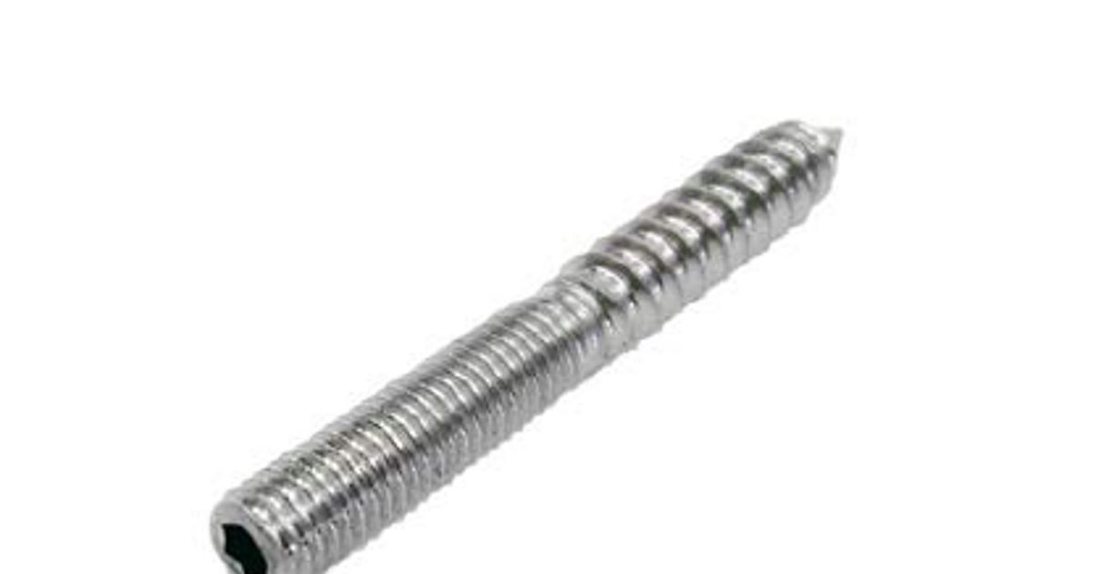 Double Threaded Hex Socket Screw M8 8mm Stainless Steel TRADE PACKS