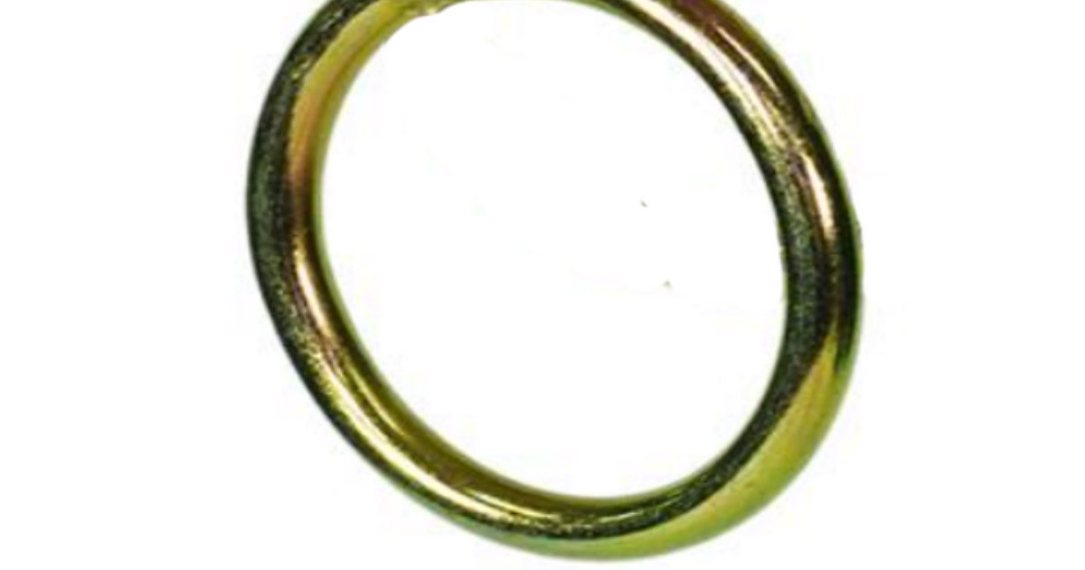 Round Rings Zinc Plated Steel ALL SIZES