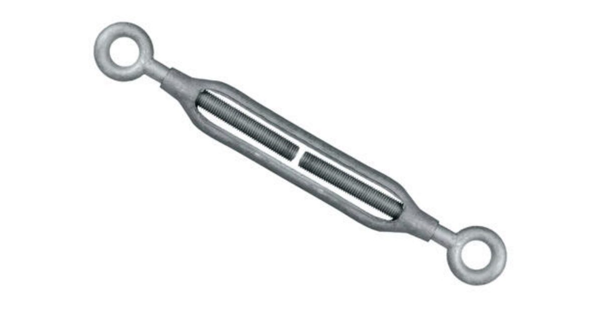 Eye Eye Open Turnbuckle M10 Forged Galvanised Steel TRADE PACKS