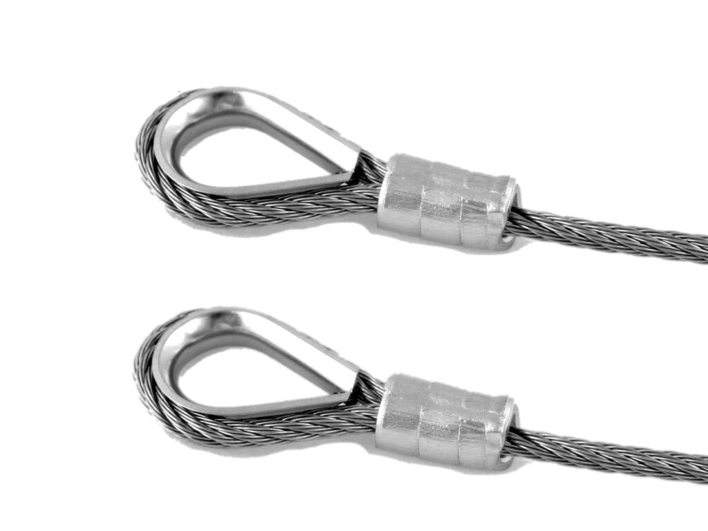 Guy Wire Kit 4.0mm 7×19 G316 Stainless Steel Wire Rope