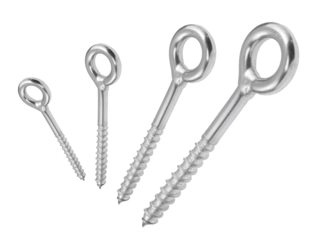 Welded Eye Screw 8mm G316 Stainless Steel ALL SIZES