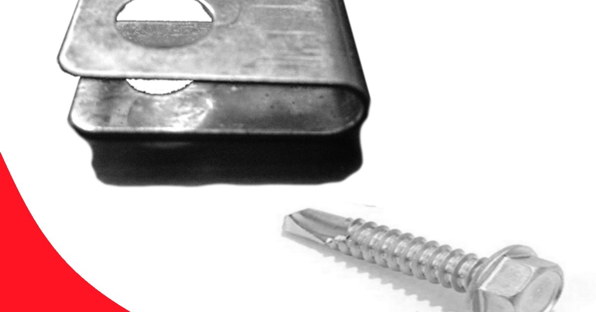 U-Clip Tek Screw Attachment Kit G316 Stainless Steel TRADE PACKS