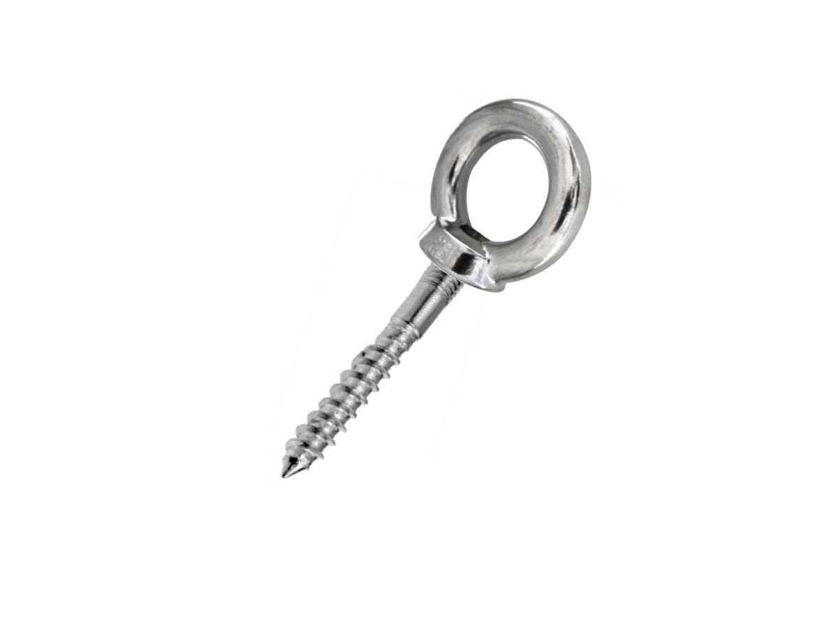 Collared Eye Screw 10mm x 50mm G316 Stainless Steel TRADE PACKS – Low ...