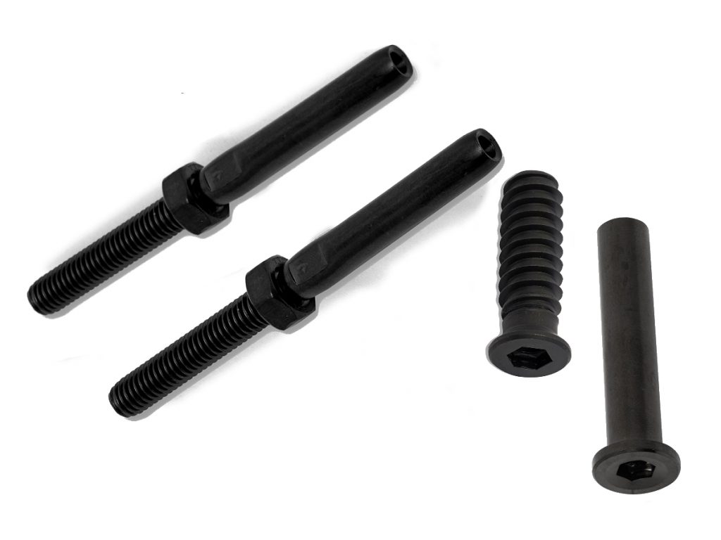Swage Bolt Timber Insert Hex Adjuster SRTT BlackTech