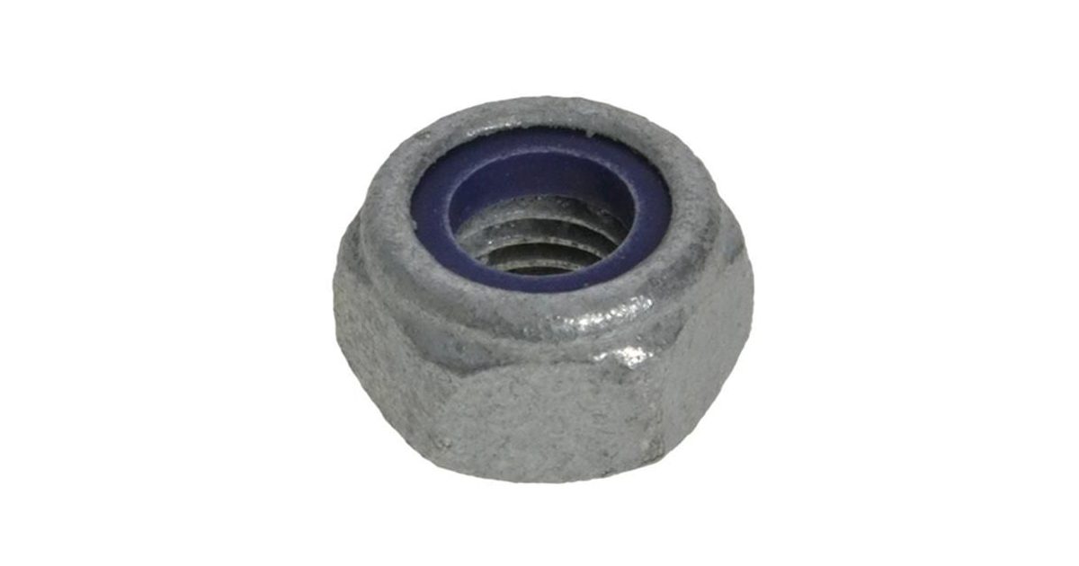 Nyloc Nut M16 Gr8.8 Galvanised Steel TRADE PACKS
