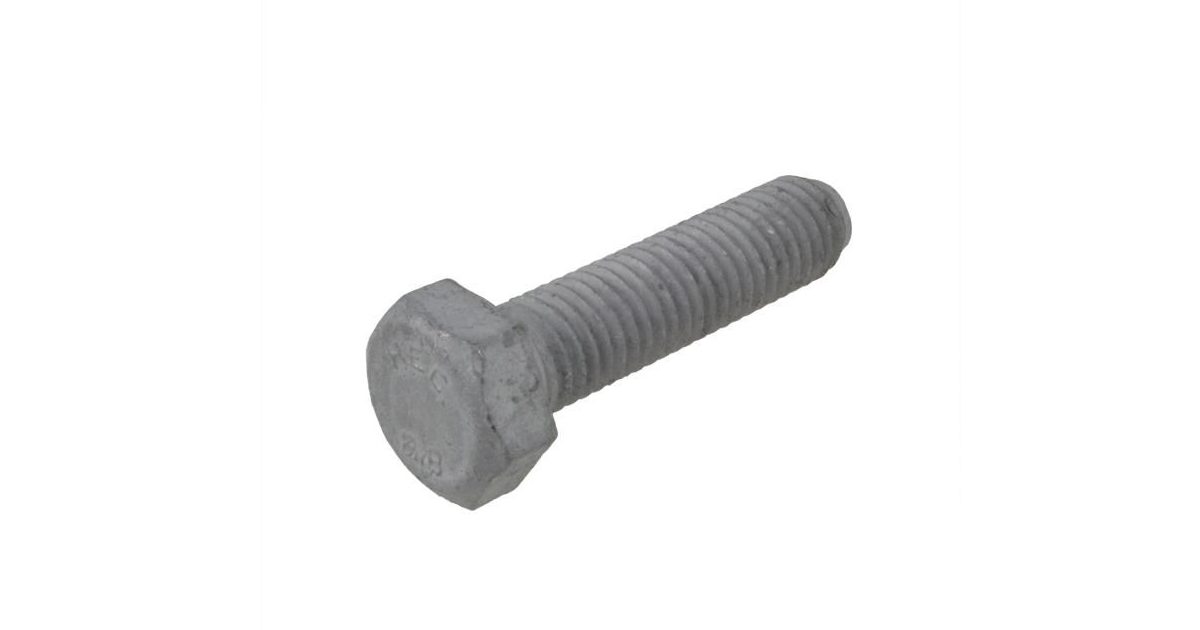 Hex Bolt M12 Gr8.8 Galvanised Steel ALL SIZES - Low Cost Wire